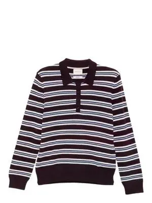 Gant Striped Wool Sweater - Red
