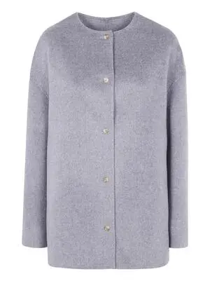 Loulou De Saison Single-breasted Coat - Grey