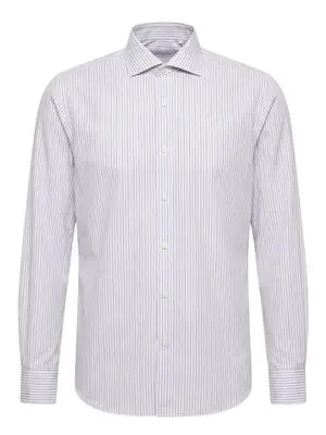 Peserico Striped Long Sleeved Shirt - No
