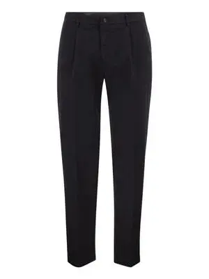 Peserico Casual Trousers With Belt Loops - Blue