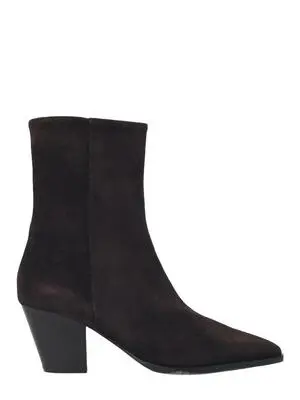 AeydĒ Square-toe Ankle Boots Brown