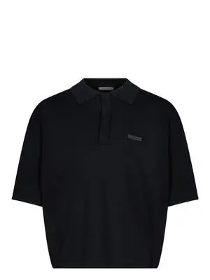 ENTIRE STUDIOS Short-sleeved Polo Shirt - Black