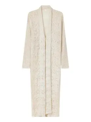 RUOHAN Evora Draped Open-knit Cardigan