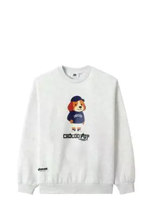 CHOCOOLATE Graphic-print Sweatshirt - Grey