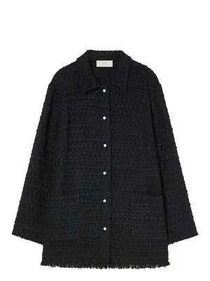 MARINA RINALDI Linen Woven Jacket