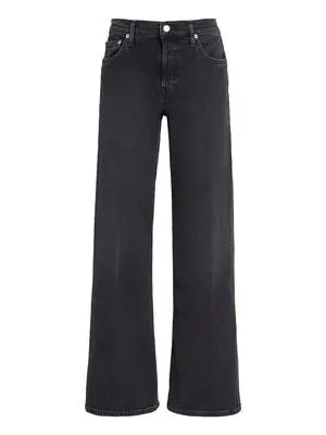 RE-DONE Laurel Mid-rise Wide-leg Jeans