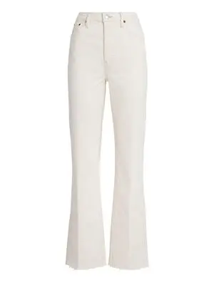 RE-DONE 70s High-rise Bootcut Jeans - Ivory