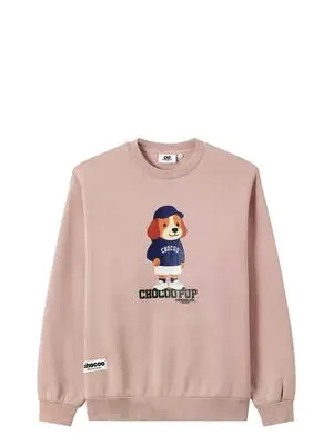 CHOCOOLATE Graphic-print Sweatshirt - Pink