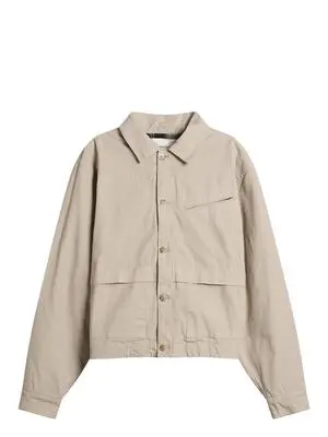 ENTIRE STUDIOS Hatch Cotton Jacket Stone