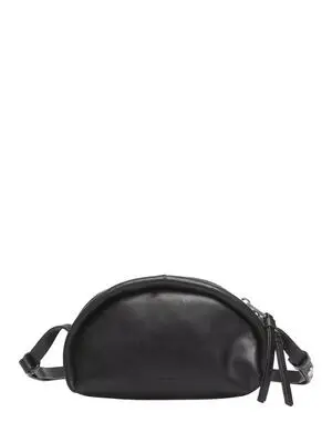 ALLSAINTS Half-moon Leather Cross Body Bag