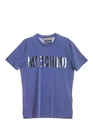 Moschino Couture Milano Logo-print T-shirt - Blue