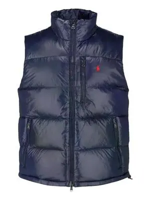 Polo Ralph Lauren Quilted Zip-up Gilet - Blue