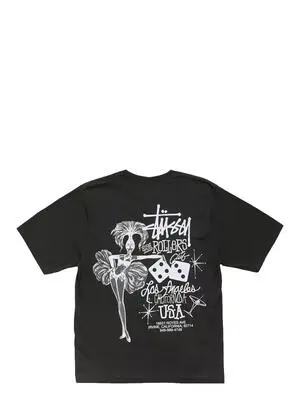 StÜssy High Rollers Graphic-print T-shirt - Black