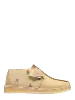 Clarks Desert Trek Printed Lace-up Shoes - Neutrals