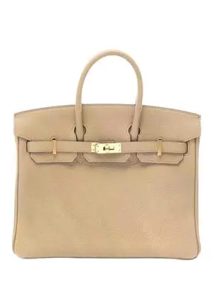 HERMÈS 2023 25 Birkin Leather Handbag