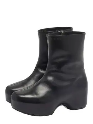 GIVENCHY G-clog Platform Ankle Boots