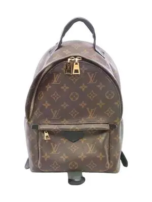LOUIS VUITTON 2019 Palm Springs Pm Monogram Patterned Backpack - Brown