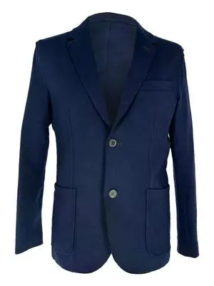 LANVIN Single-breasted Pocket Blazer - Blue
