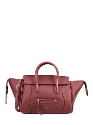 Celine Luggage Medium Leather Tote - Multicolor