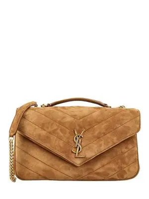 Saint Laurent Loulou Medium Leather Shoulder Bag - Multicolor