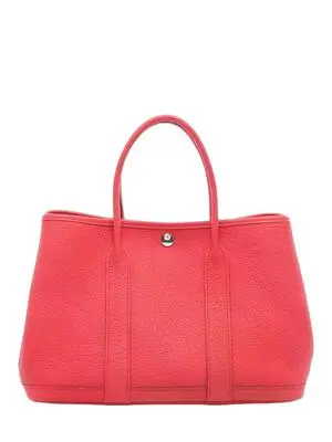 Hermès 2015 Tpm Garden Party Tote Bag - Red
