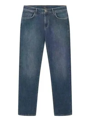 Boggi Milano Jeans In Stretch Denim - Blue