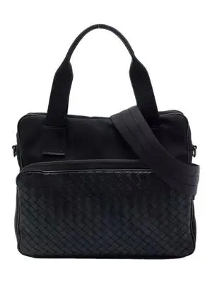 Bottega Veneta 2012-2026 Intrecciato Business Bag - Black