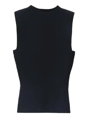 Alexander Wang Debossed Logo Tank - Black
