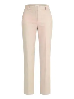 KAOS Pressed-crease Tailored Trousers - Neutrals
