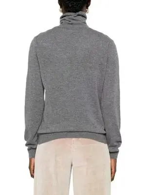 Peserico Roll-neck Sweater - Grey