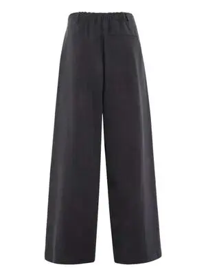 TELA Wanda Wide-leg Trousers - Grey