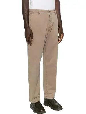 THE.NIM Flat-front Tapered Trousers