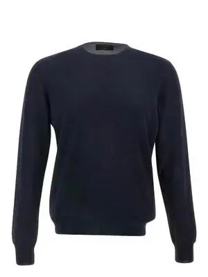 GRAN SASSO Crew-neck Sweater - Blue