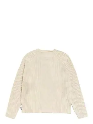 StÜssy Ribbed-knit Merino Sweater - Neutrals