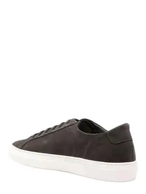 COMMON PROJECTS Gold-tone Serial Number Sneakers - Grey