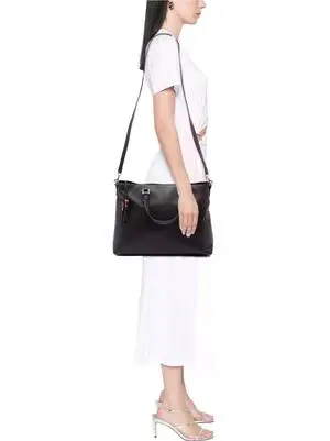 Gucci 2016-2026 Calfskin Bamboo Tassel Satchel - Brown