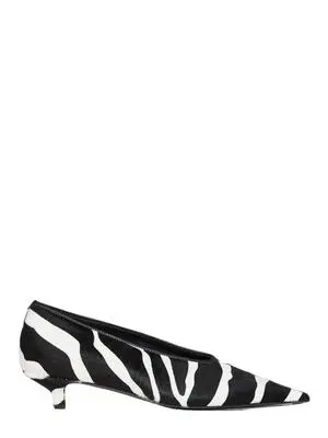 TOTÊME Zebra-print Pony-hair Heeled Pumps