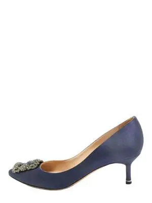 MANOLO BLAHNIK Hangisi Buckled Pumps