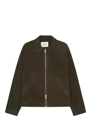 Nn07 Petrus Suede Jacket - Green
