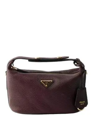 Prada Chérie Leather Mini-bag Red