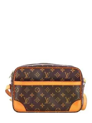 LOUIS VUITTON Trocadero Handbag Monogram Canvas 27 Crossbody Bag - Brown