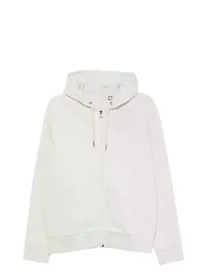 Polo Ralph Lauren Logo-embroidery Zip-up Hoodie - Grey