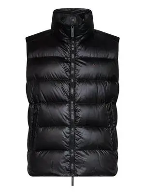 AFTER/LABEL Kirovsk Quilted Padded Gilet - Black