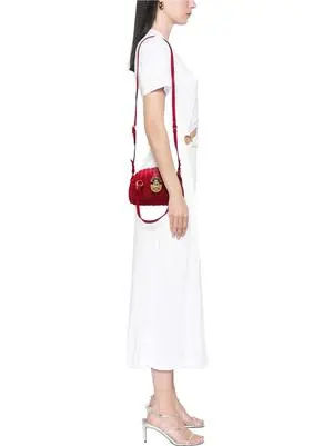 MIU MIU 2010-2026 Wicker Rattan Satchel