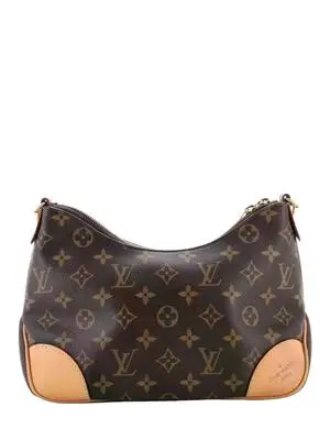 LOUIS VUITTON Boulogne Nm Handbag Monogram Canvas Shoulder Bag - Brown