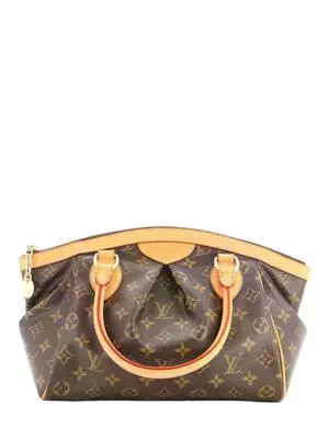 LOUIS VUITTON Tivoli Handbag Monogram Canvas Pm Satchel - Brown