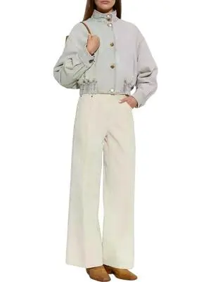 JIL SANDER Denim Padded Blouson