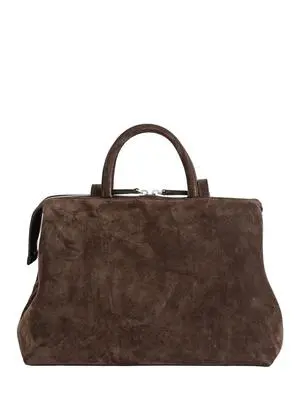 Marsèll 4 Dritta Suede Handbag With Four Handles - Dark
