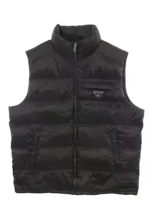 PRADA 2010 Logo Plate Down Vest