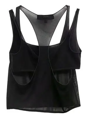 Gucci Light Crêpe Jersey Bralette Set - Black